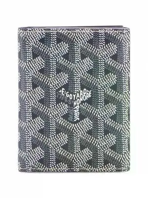 Goyard Saint Marc Case Coated Canvas Card Holder - Grey