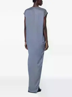Rick Owens Arrowhead V-neck Side-slit Maxi Dress