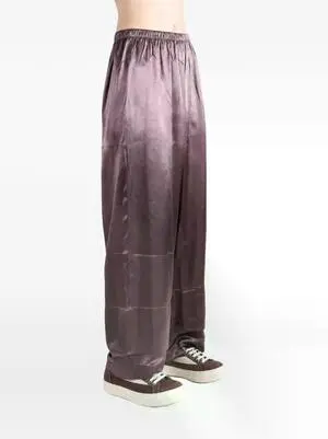 BASERANGE Pama Silk High-waisted Trousers