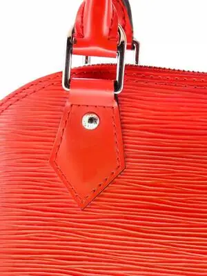 LOUIS VUITTON Alma Handbag Epi Leather Bb Satchel - Red