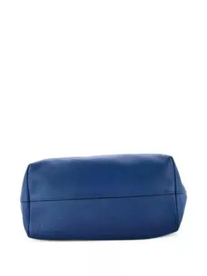Prada Zip Shopping Leather Medium Tote Bag