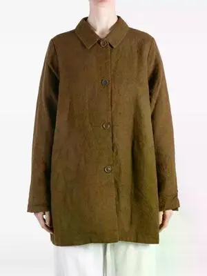 CASEY CASEY Soleil Check-pattern Button-up Jacket