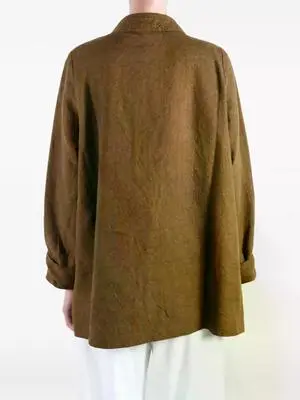 CASEY CASEY Soleil Check-pattern Button-up Jacket