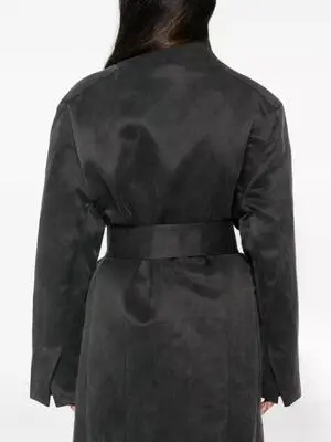 RUOHAN Belted Shawl-collar Coat