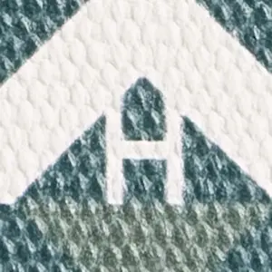 Harrods Coated Canvas Geometric Wash Bag