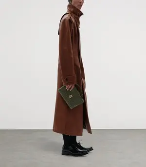 Bottega Veneta Leather Knot Lock Top-handle Bag