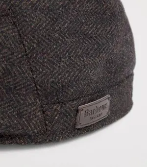 Barbour Wool-blend Barlow Flat Cap
