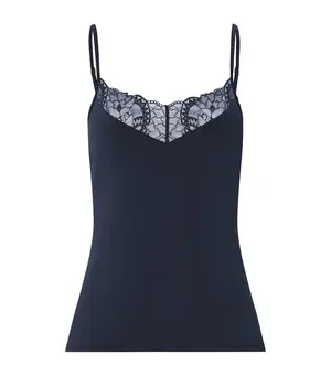 Hanro Azelia Camisole - Navy