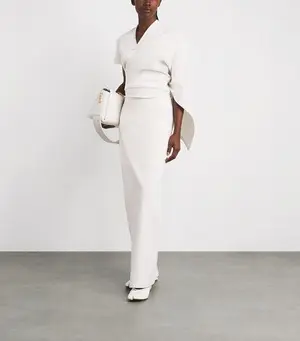 Issey Miyake Allow High-rise Maxi Skirt