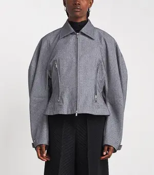 Issey Miyake Textured Reflection Jacket