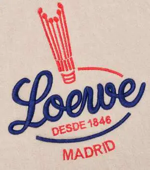 Loewe Alpaca-wool Embroidered Scarf