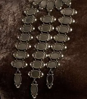 Ralph Lauren Antiqued -tone Long Necklace