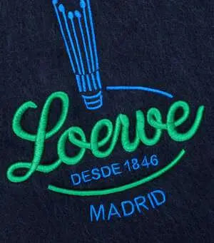 Loewe Alpaca-wool Embroidered Scarf