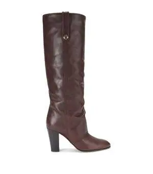 Chloé Leather Anouk Knee-high Boots 90 - Brown
