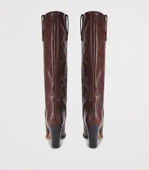 Chloé Leather Anouk Knee-high Boots 90
