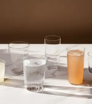 RICHARD BRENDON Medium Crystal Tumblers