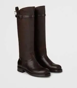 Ralph Lauren Vachetta Leather Ward Engineer Boots