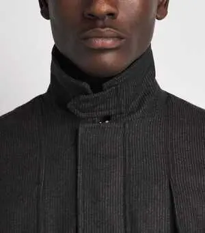 Eton Wool-cashmere Field Jacket
