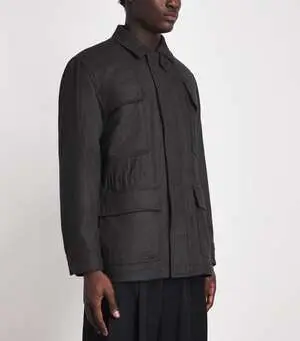 Eton Wool-cashmere Field Jacket