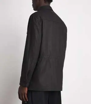 Eton Wool-cashmere Field Jacket