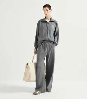 Brunello Cucinelli Cotton French Terry Trousers
