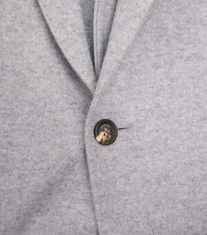 Eleventy Wool-cashmere Hooded Blazer