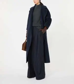 Max Mara Wool-cashmere Funnel-neck Sweater