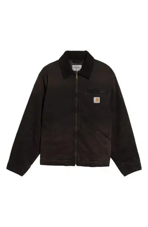 Carhartt Work In Progress Og Detroit Denim Jacket Black/black
