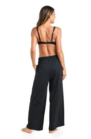 La Blanca Island Goddess Cover-up Pants - Black
