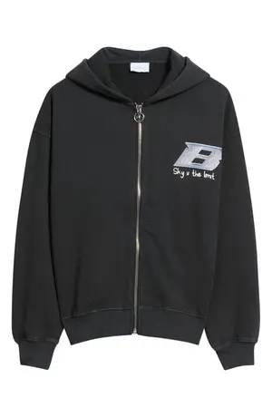 BLUE SKY INN Disco Palm Hoodie - Black