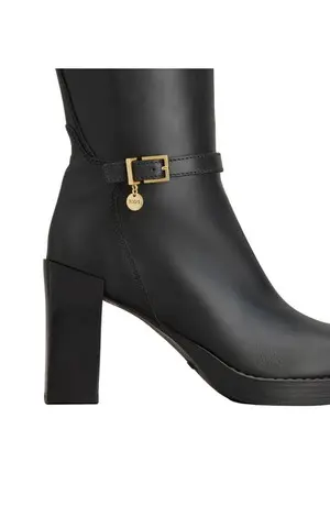 TOD'S Gomma Buckle Knee High Boot