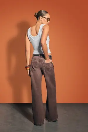 Hudson Jeans Jodie Loose Wide Leg Jeans