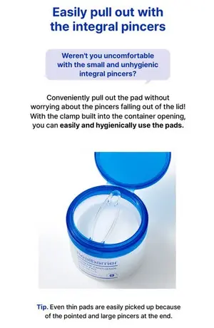 REAL BARRIER Extreme Panthenol Toner Pads