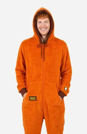 Opposuits South Park Kenny Fleece Hooded Jumpsuit