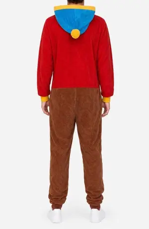 Opposuits South Park Cartman Fleece Hooded Jumpsuit