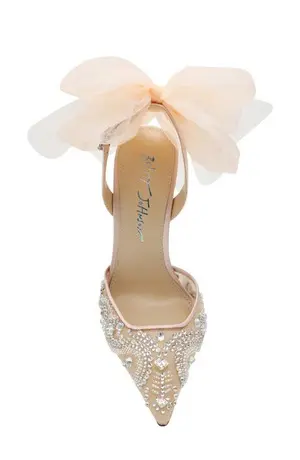 Betsey Johnson Meg Slingback Pump - Nude