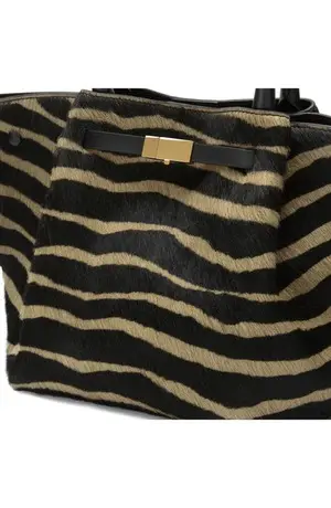 DEMELLIER The Midi New York Calf Hair Tote