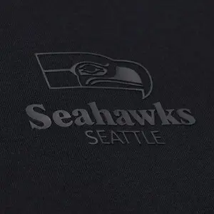 Mitchell & Ness Seattle Seahawks Core Essentials Micro Logo Fleece Sweatshirt