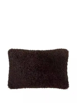 Apparis Brenn Bouclette Faux-shearling Pillow - Brown