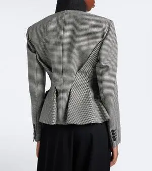 Givenchy Pinch Houndstooth Wool And Mohair Jacket