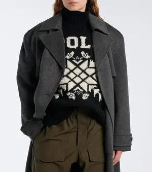 Polo Ralph Lauren Intarsia Wool Turtleneck Sweater