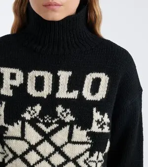 Polo Ralph Lauren Intarsia Wool Turtleneck Sweater