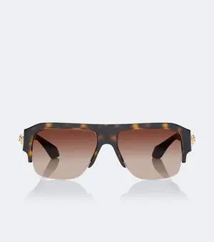 Versace Vance Aviator Sunglasses - Brown