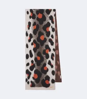 Givenchy Alpaca And Wool-blend Jacquard Scarf - Multicoloured