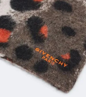 Givenchy Alpaca And Wool-blend Jacquard Beanie