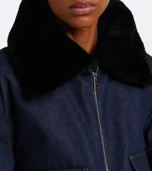 Givenchy Denim Blouson Jacket