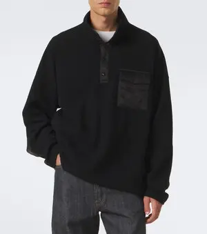 Visvim Barlow Wool Fleece Sweater