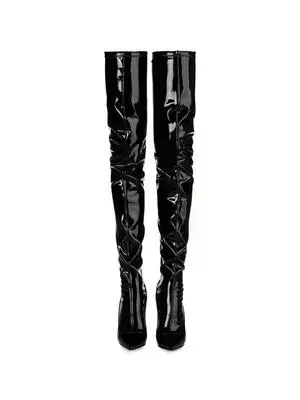 LE SILLA Eva Thigh-high Boots - Black