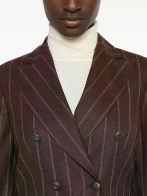 BARBA NAPOLI Pinstripe Double-breasted Blazer