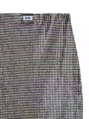 Gcds Shiny Pencil Midi Skirt